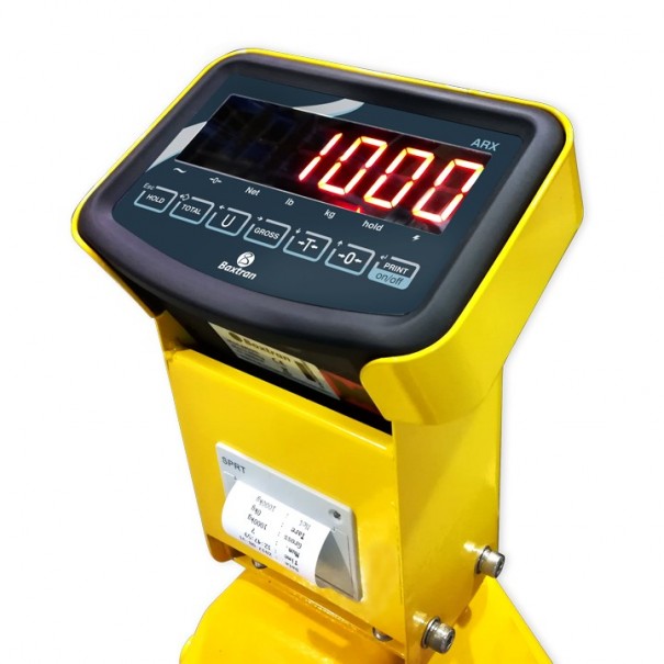 Transpaleta pesadora Baxtran ARX con pantalla LED